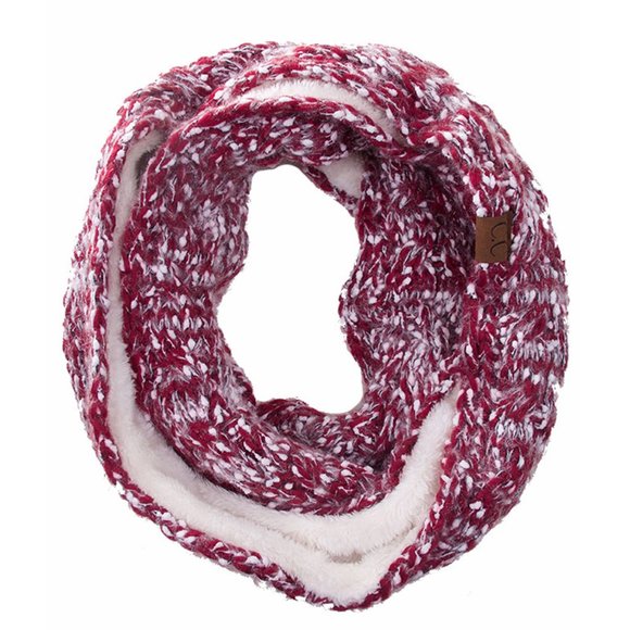 C.C | Accessories | Cc Confetti Yarn Knitted Infinity Loop Scarf | Poshmark